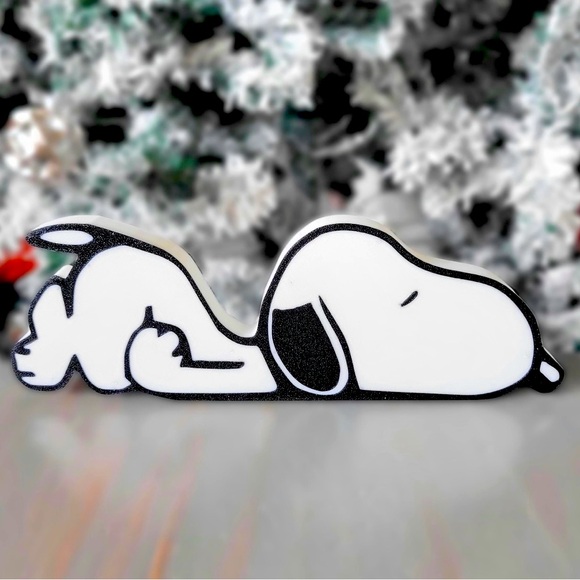 Peanuts | Other | Copy Snoopy Lying Down Napping 3d Deskwall Mailbox ...